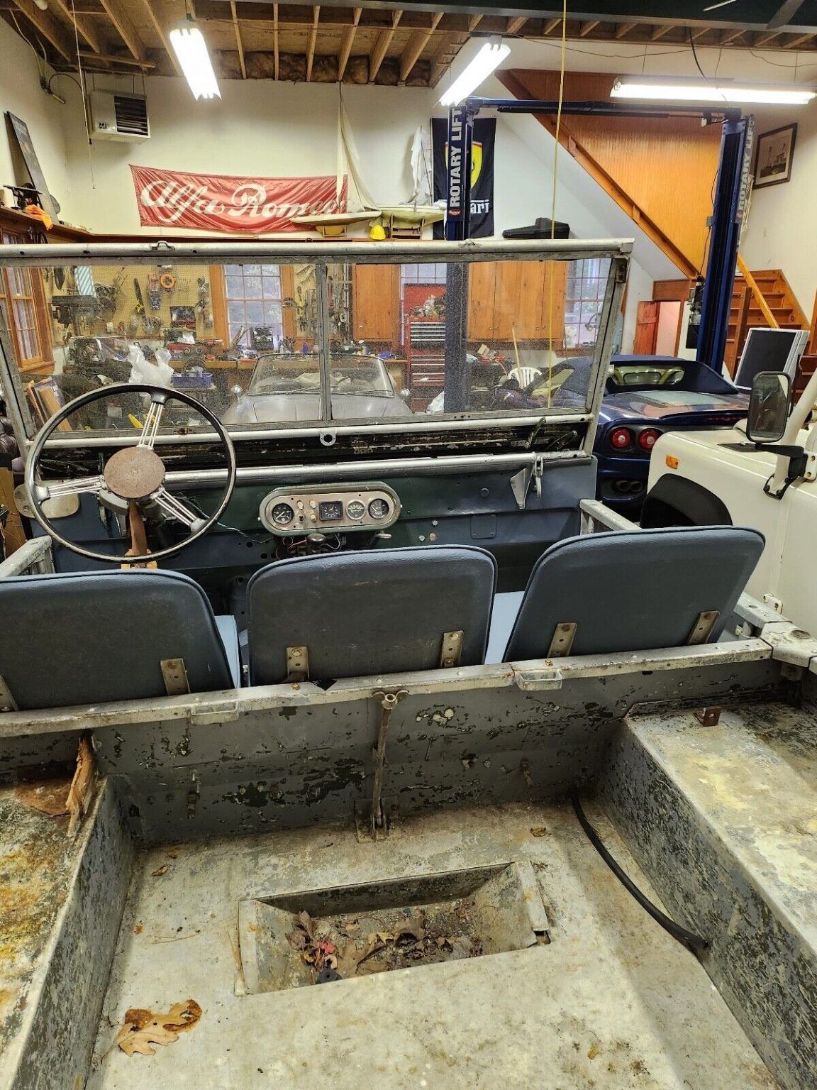 1951 Land Rover Series I 80” RAF BLUE 4WD for sale